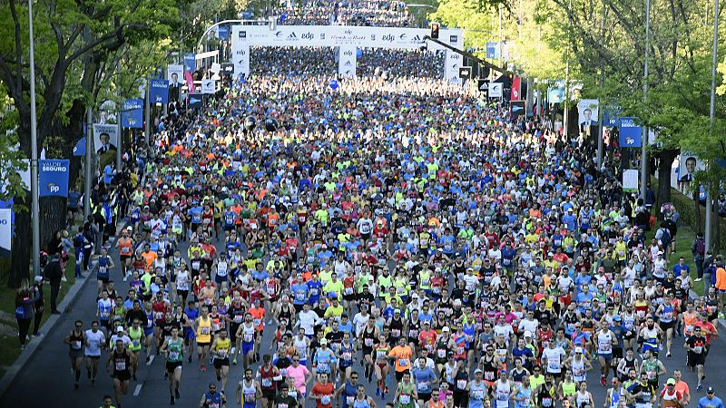 Atletismo | Kerio e Insermu destrozan los récords del maratón de Madrid