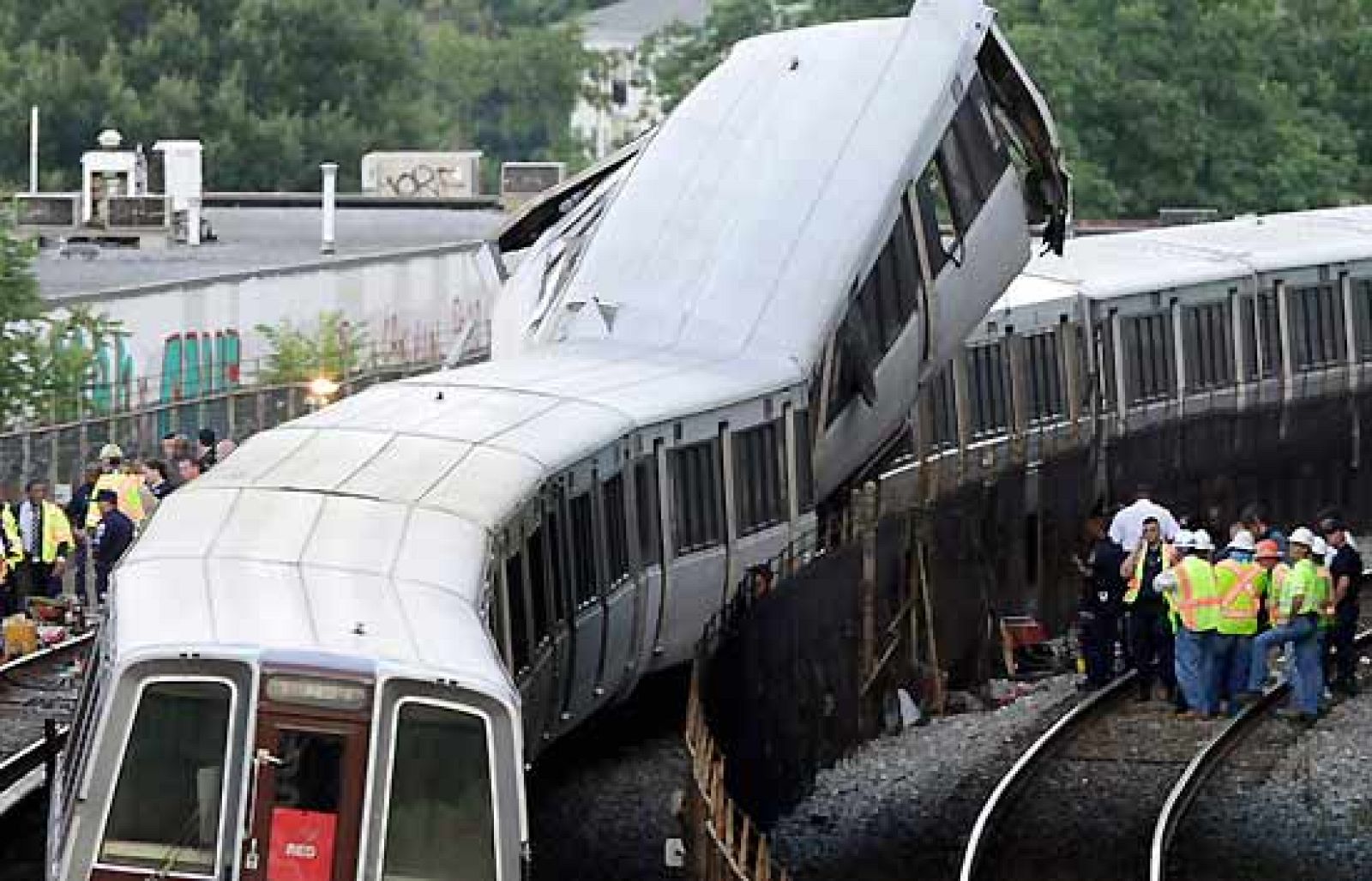 Accidente mortal en el metro de Washington