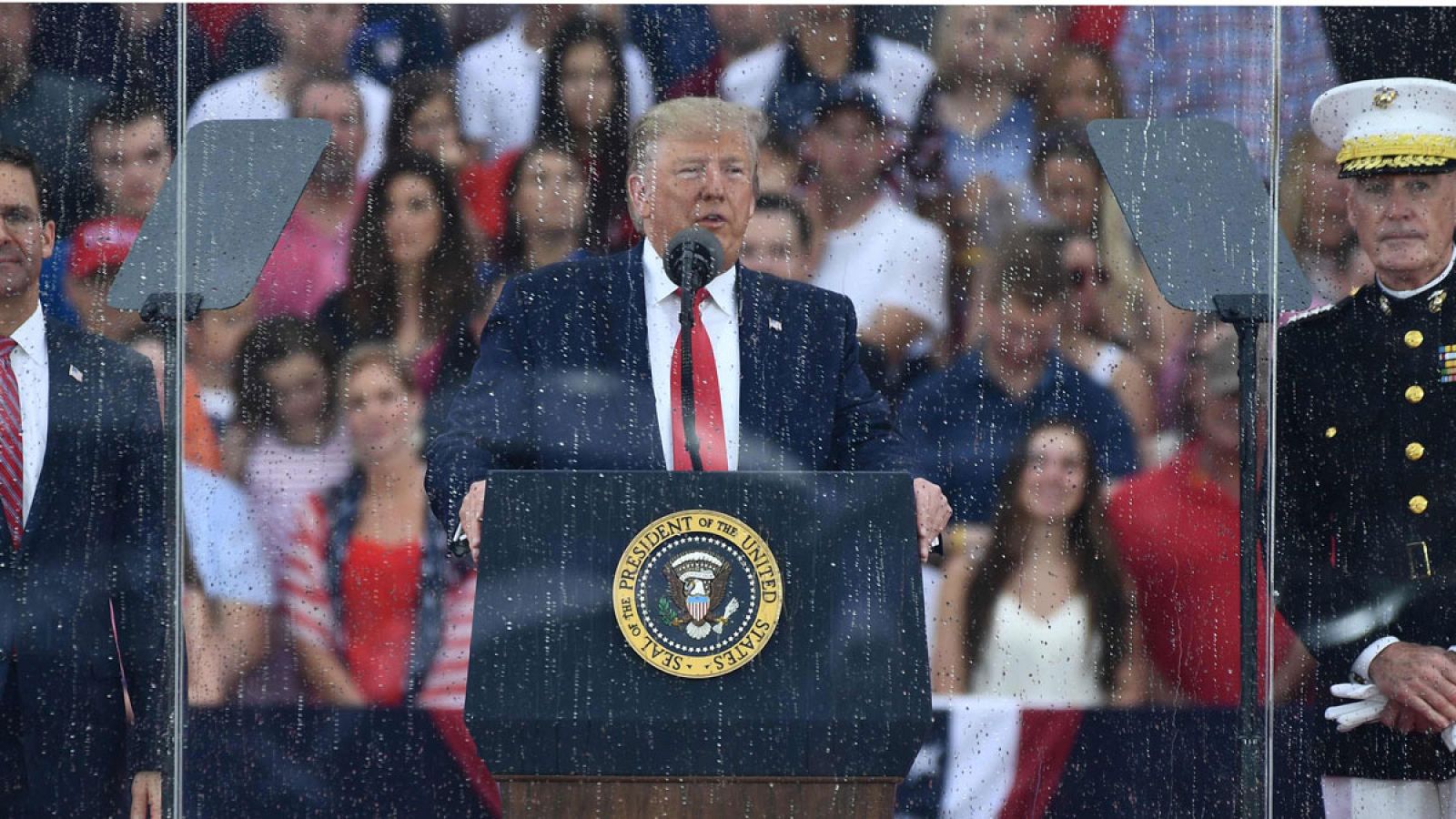 Trump promete durante un patriótico discurso que EE.UU. "pronto ...