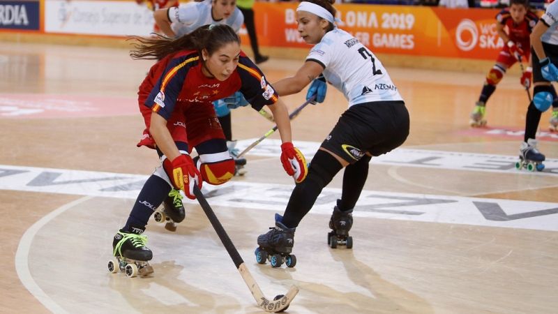 Hockey sobre patines - World Roller Games. Final femenina: Argentina ...