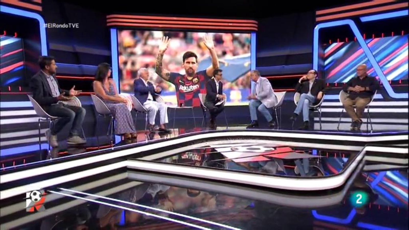 El Rondo, la tertúlia esportiva de La 2 de TVE Catalunya, amb l'Albert ...