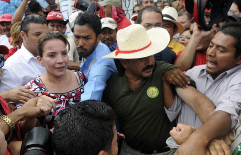 Sin programa: Manifestaciones en Honduras | RTVE Play