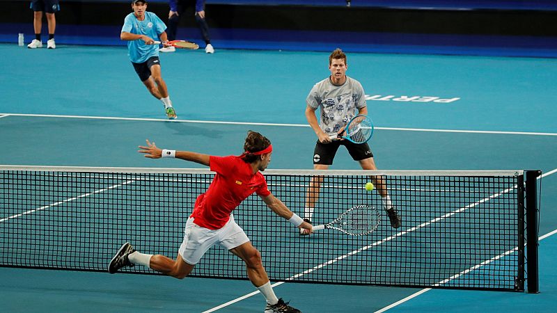 Tenis - Tenis - ATP Cup 3º partido dobles: España - Uruguay - RTVE.es