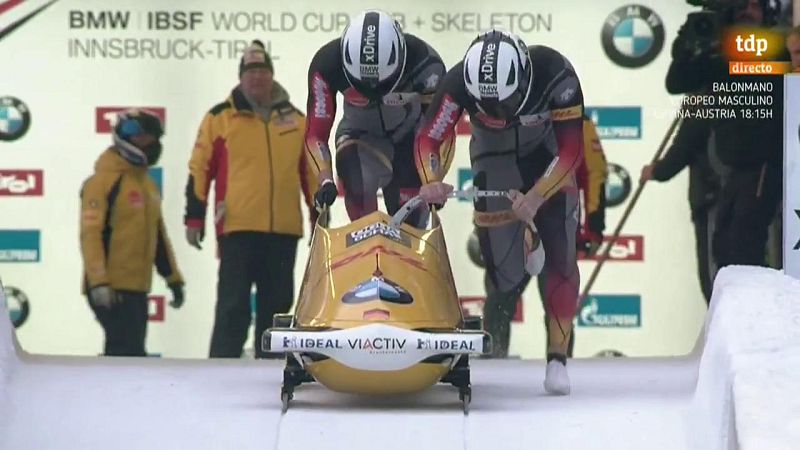Bobsleigh A-2 masculino - Copa del mundo 2ª manga Innsbruk (Austria ...