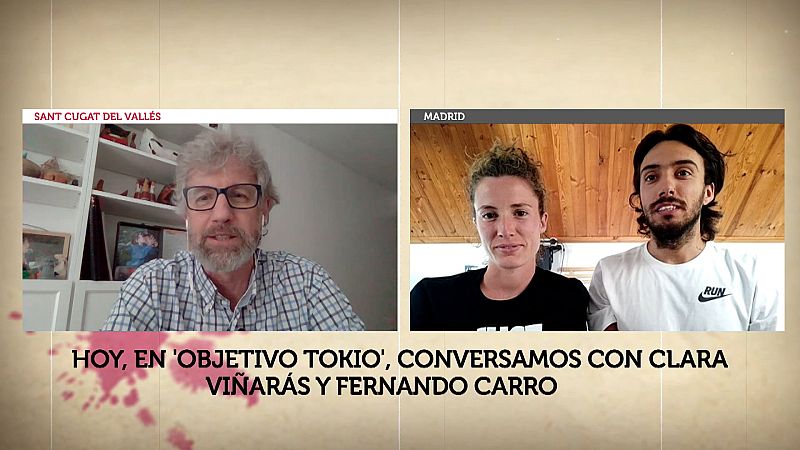 Objetivo Tokio - Programa 90: Clara Viñarás y Fernando Carro (Atletismo) - RTVE.es