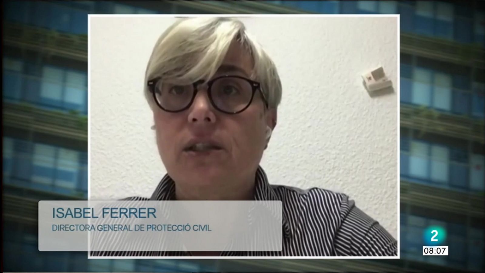 Isabel Ferrer: "Qualsevol mobilitat suposa un risc de mort" | Cafè d ...