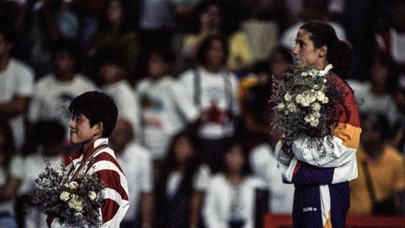 Almudena Muñoz, oro en los Juegos Olímpicos de Barcelona '92