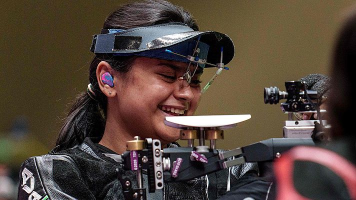 Paralímpicos Tokio 2020 - Tiro: carabina tumbado mixto. Final R3 SH1 en ...