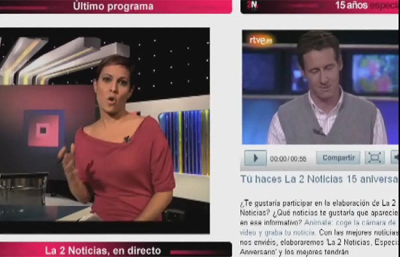 La 2 Noticias: 'La 2 Noticias' cumple 15 años | RTVE Play