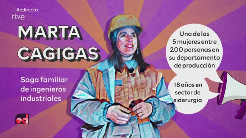 Marta Cagigas, una ingeniera industrial sin barreras