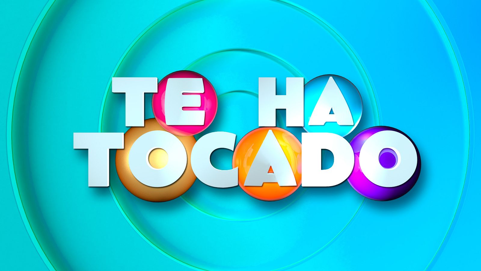 Cabecera del concurso diario de RTVE en La 1 "Te ha tocado"