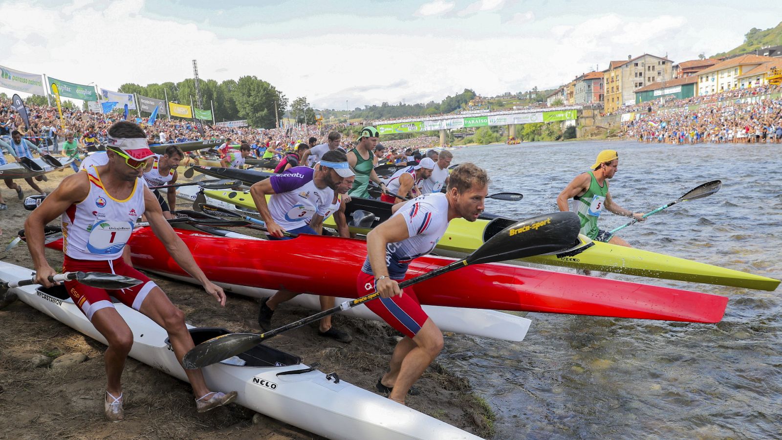 Piragüismo - Descenso Internacional del Sella, desde Ribadesella - RTVE ...
