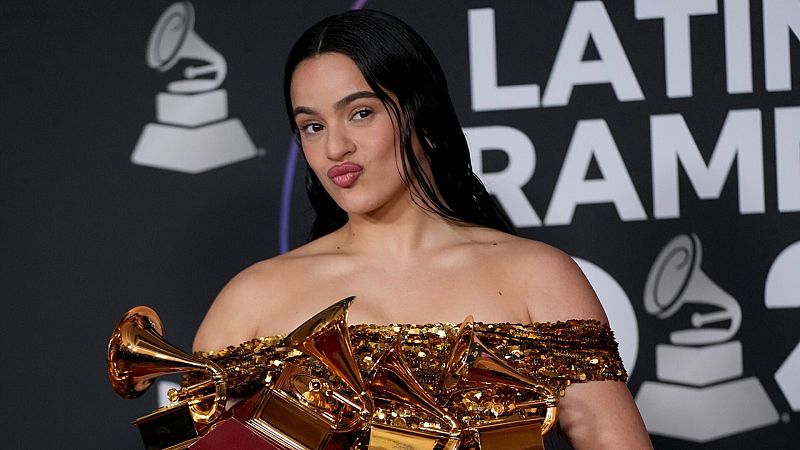 Rosalía gana cuatro Grammy Latinos Rosalía gana cuatro Grammy Latinos