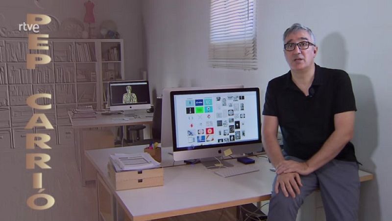 Pep Carrió diseñador gráfico.