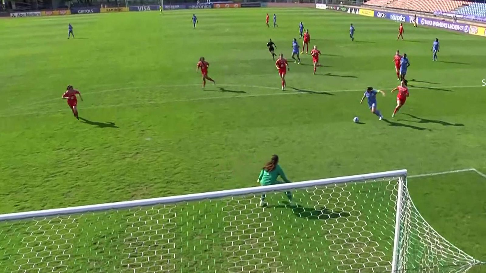 Fútbol - Campeonato de Europa Sub-17 femenino. 1ª semifinal: Francia - Suiza - RTVE Play