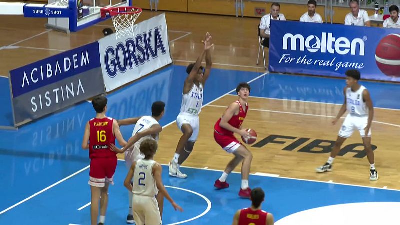 Baloncesto en RTVE: Cto. de Europa Sub-16 Masculino. Final: Italia - España | RTVE Play