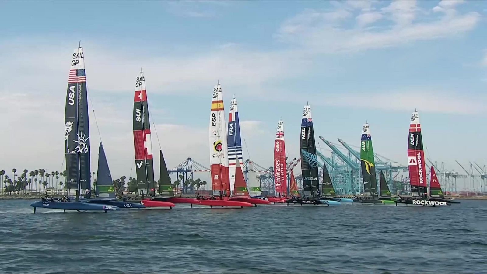 Vela - Sail GP. Prueba Taranto (Italia)