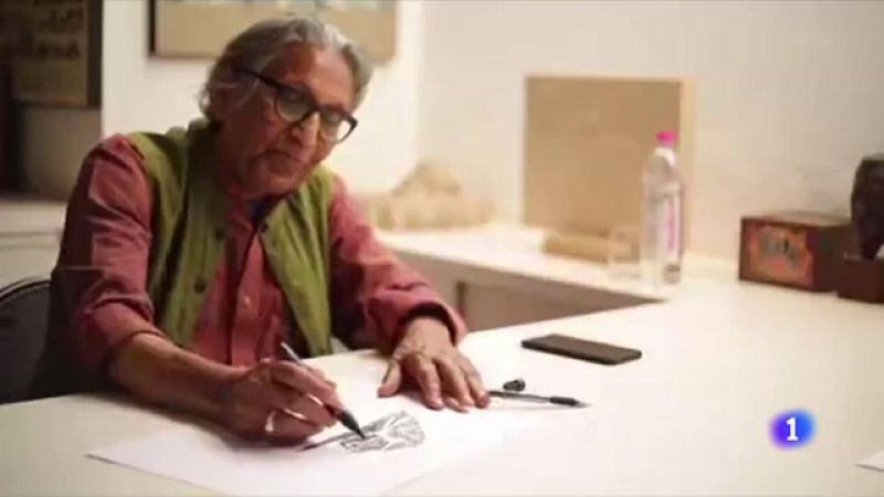BalKrishna Doshi, en el Museo ICO de Madrid -RTVE.es