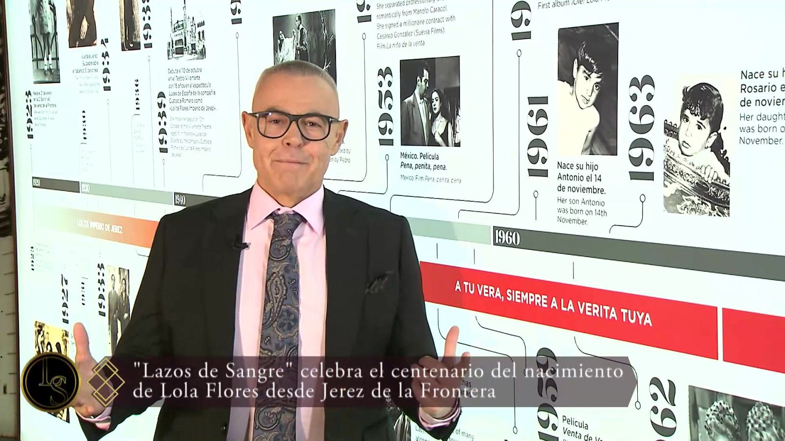 Lazos de sangre - Especial Lola Flores: 100 años a tu vera (presentación)