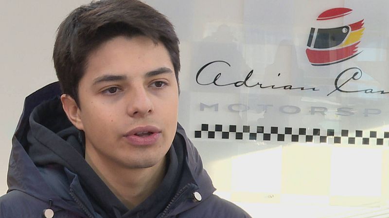 Pepe Martí, el piloto español que más promete, se prepara para F2