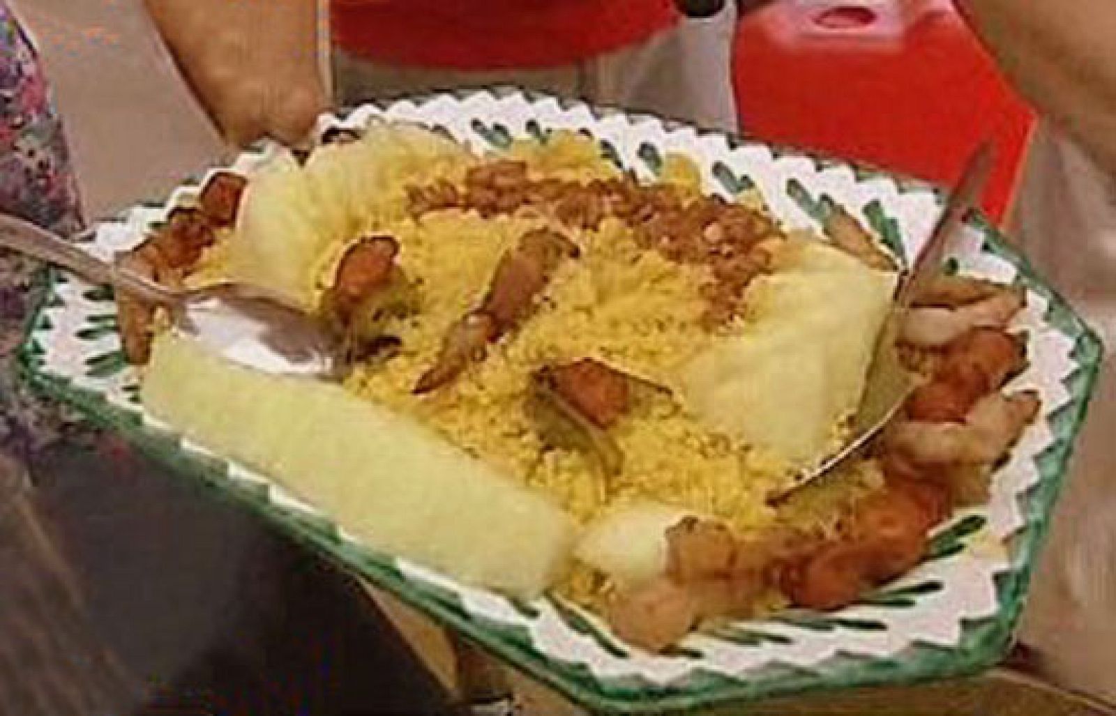 Migas con melón